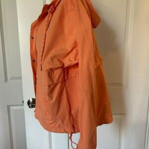 FLX | Jackets & Coats | Flx Orange Hooded Athleisure Jacket Nwot Womens ...